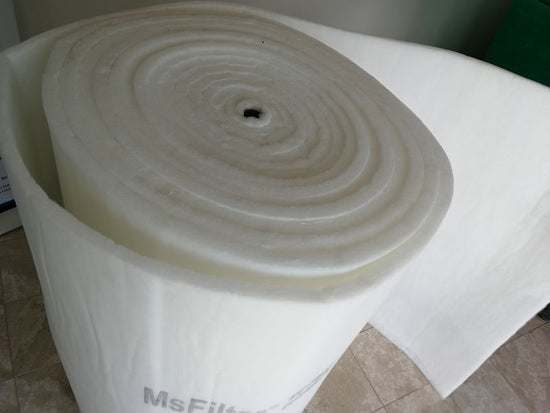 Spray Paint Booth Intake Ceiling Filters Customized Size